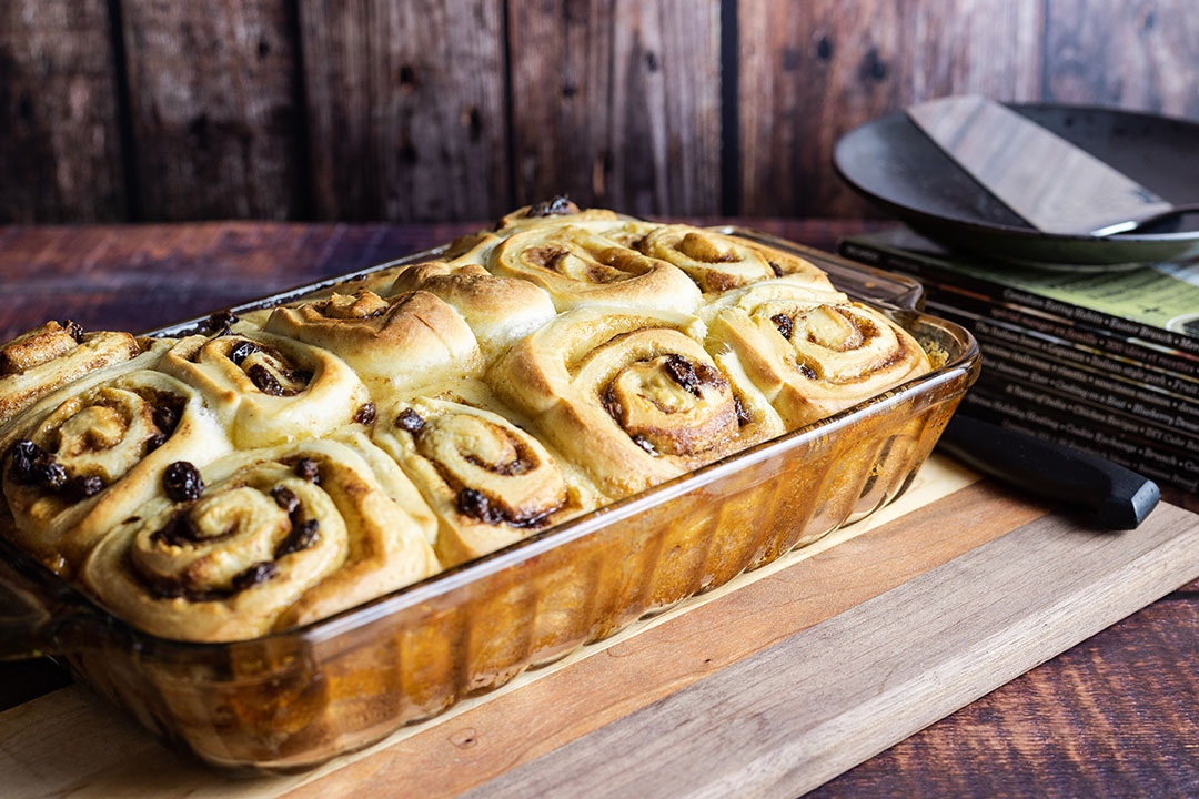 Mashed Potato Raisin Buns - What to do with mashed potato leftover