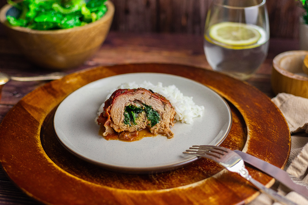 Pork stuffed with Spinach - Tips and Tricks, about Spinach - Easy Recipe